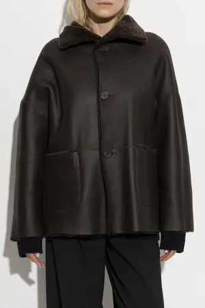 ARMA Reversible Shearling Coat - Brown