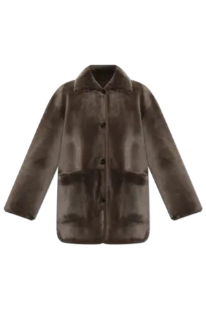 ARMA Reversible Shearling Coat - Brown