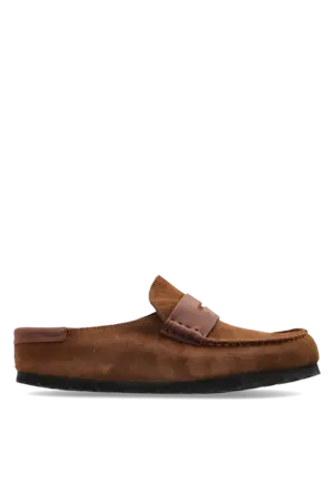 BIRKENSTOCK Naples Wrapped Double Stitch’ Slides