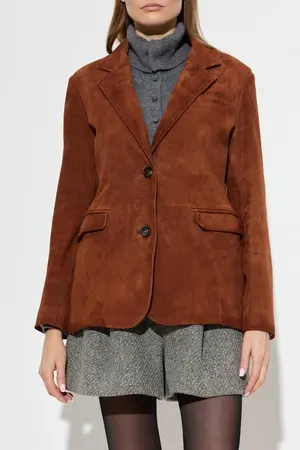 GOLDEN GOOSE Suede Jacket