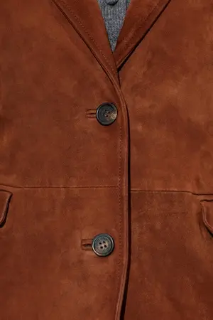 GOLDEN GOOSE Suede Jacket