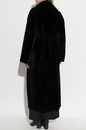 ARMA Rien" Reversible Leather And Fur Coat