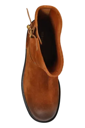 Versace Suede Ankle Boots