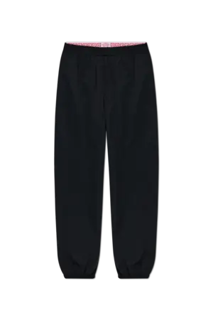 Versace Nylon Pants - Black
