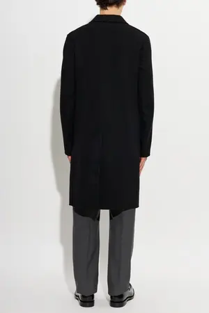 JIL SANDER Wool Coat With Single Vent