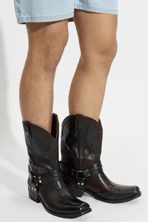 Versace Sylvester Cowboy Boots