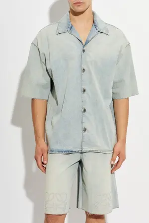 Loewe Denim Short-sleeve Shirt