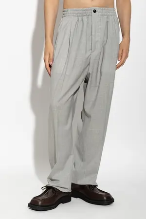 Bottega Veneta Wool Pleated Trousers