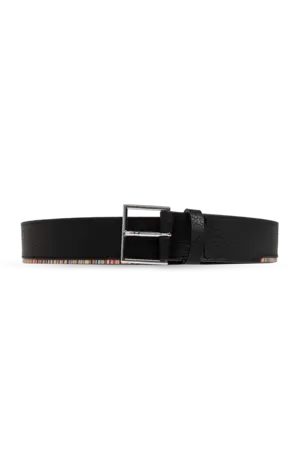 Paul Smith Leather Belt - Black