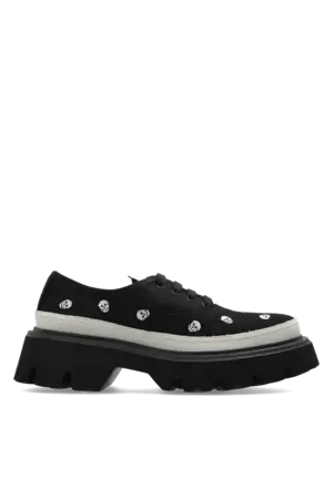 Alexander McQueen Sports Shoes On Platform ‘ollie - Black