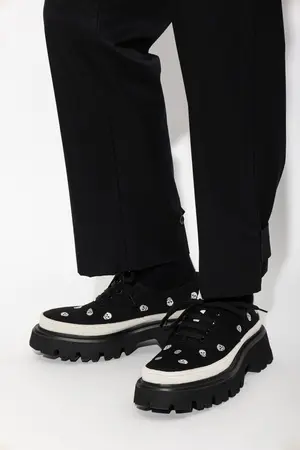 Alexander McQueen Ollie Platform Sneakers - Black
