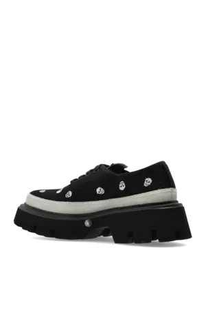 Alexander McQueen Ollie Platform Sneakers - Black