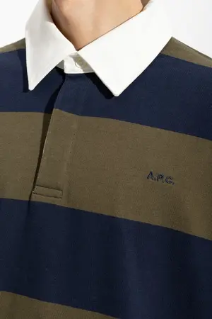A.p.c. Long Sleeve Polo