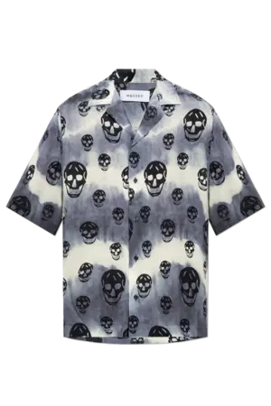 Alexander McQueen Short-sleeve Shirt - Grey