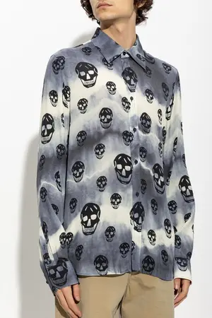 Alexander McQueen Shirt With A Distinctive Skull Motif