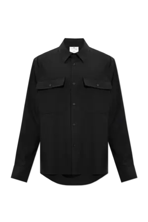 COURREGES Shirt With Pockets - Black
