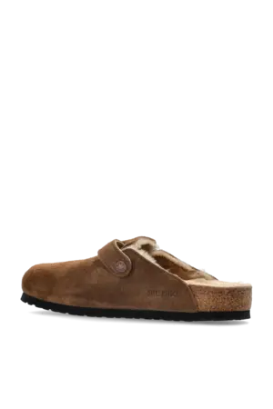 BIRKENSTOCK Boston Vl/shearling Slides