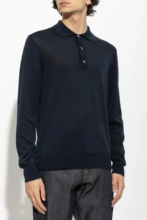 TOM FORD Long Sleeve Polo