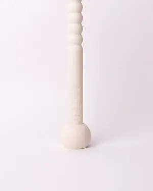 TAITH Tata Swirly Table Candle - Cream