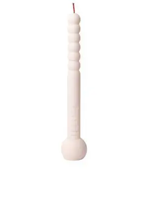 TAITH Tata Swirly Table Candle - Cream