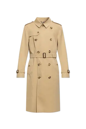 Burberry Kensington Long" Trench Coat - Beige