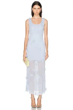 Simkhai Ivi Midi Dress - Periwinkle Sky