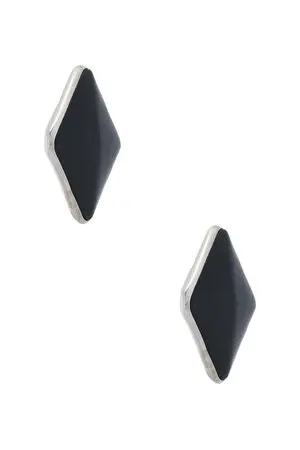 Givenchy Sculpted Asymmetric Leather Earrings