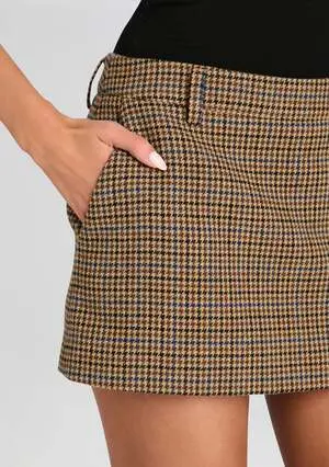 SEROYA Val Kiria Skort In Checks