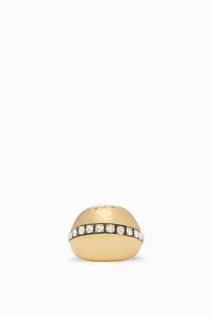 Ulla Johnson Pointed Ring W/ Pave