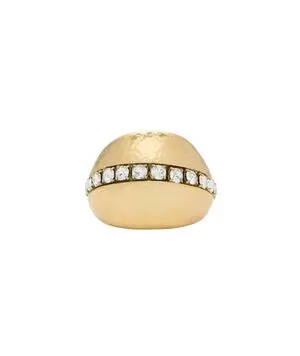 Ulla Johnson Pointed Ring With Pave