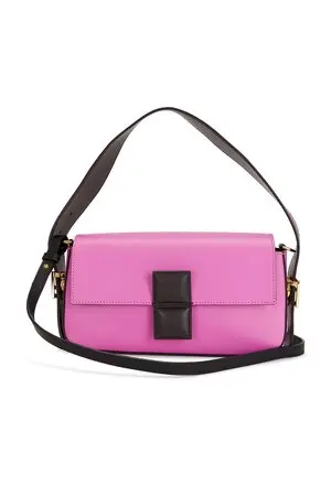 Fendi X Stefano Pilati Twist Baguette Shoulder Bag - Pink