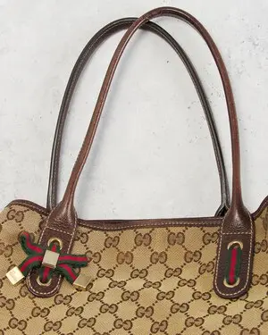 FWRD RENEW Gucci Princy Tote Bag - Brown