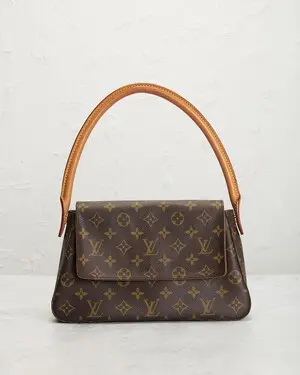 FWRD RENEW Louis Vuitton Monogram Mini Looping Shoulder Bag