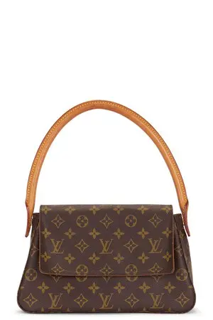 LOUIS VUITTON Monogram Mini Looping Shoulder Bag - Brown