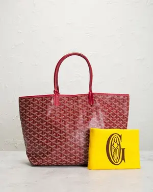 FWRD RENEW Goyard Saint Louis Pm Tote Bag - Red