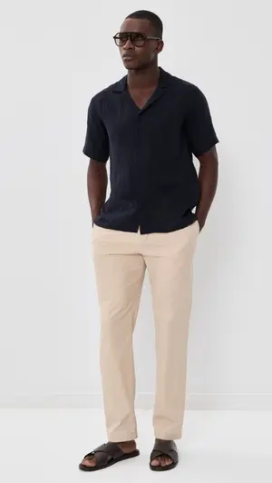 Orlebar Brown Ray Tailored Garment Wash Trousers