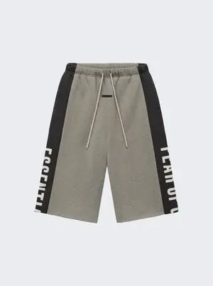 Fear Of God Paneled Raw Cut Off Sweat Shorts - Multi