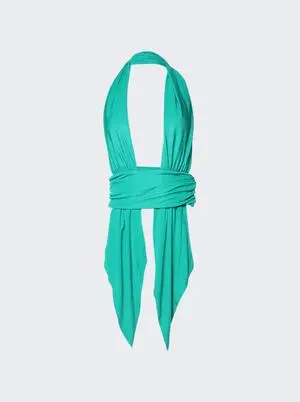 Christopher Esber Draped Halter Top