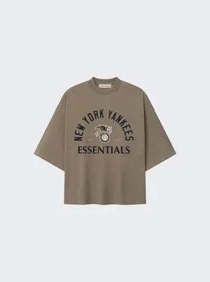 Fear Of God Yankees Ai Merch Tee Homestead Heather - Grey