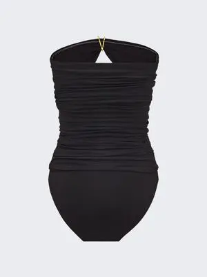 Saint Laurent Strapless Swimsuit