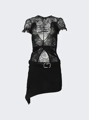 Attico Mini Dress - Black