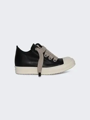 Rick Owens Tower Jumbolace Low Sneakers - Black