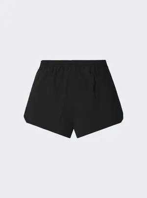 Fear Of God Nylon Swim Shorts With Perforated Lining - Black