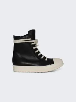 Rick Owens Tower High Sneakers - Black
