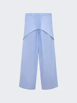 Loewe Paula's Ibiza Cotton Trousers Blue