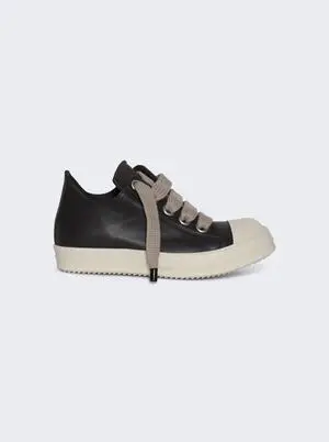 Rick Owens Tower Jumbolace Low Sneakers Dark Dust - Beige