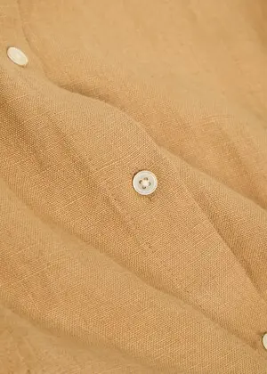 Polo Ralph Lauren Linen Midi Shirt Dress