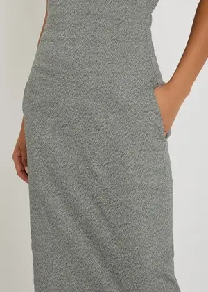Issey Miyake Allow Sculptured Paper-blend Maxi Skirt