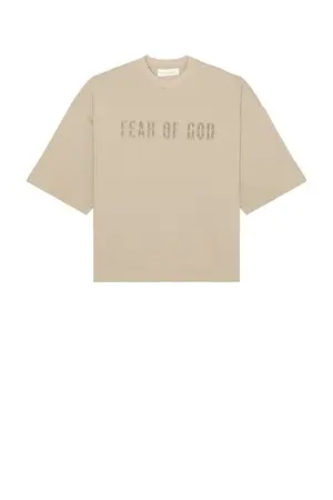 Fear Of God Merch Tee In Grey