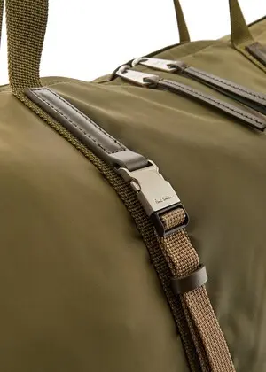 Paul Smith Logo-embroidered Nylon Holdall Bag